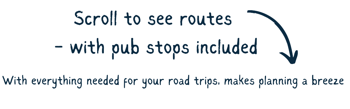 Overnight pub stopovers & pubs with campsites — Uncover Britain Road Trips®