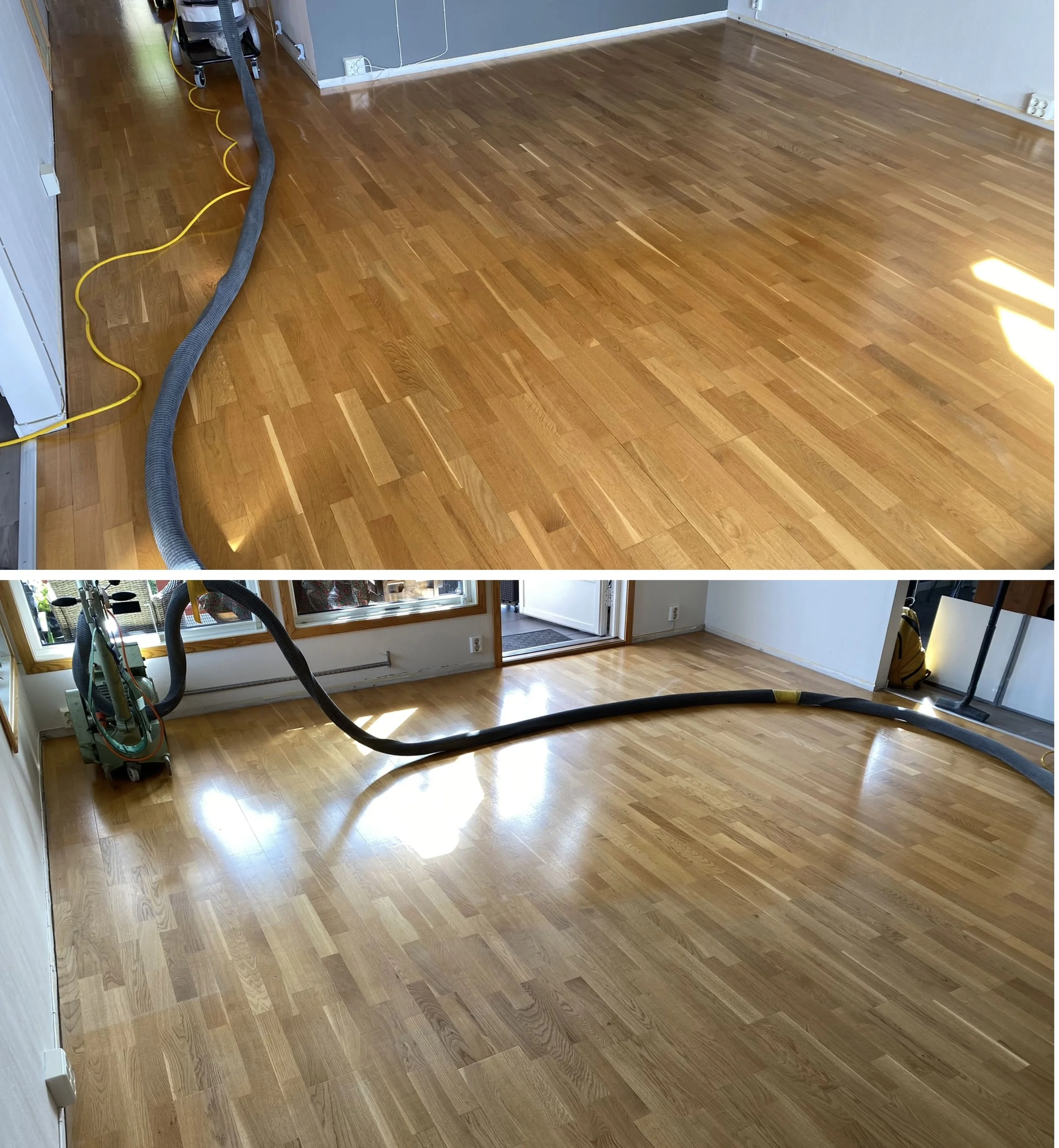 Støvfri parkettsliping og behandling i Lillestrøm - Prosjekter ...