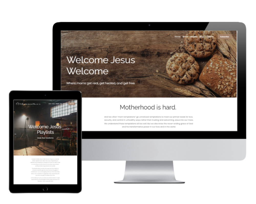 Welcome Jesus Welcome Website Redesign — Shannah Albert | Squarespace ...