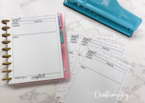 Disc Bound ORGANIZERS for your Craft Room! — Craft Some Joy - Creative ...