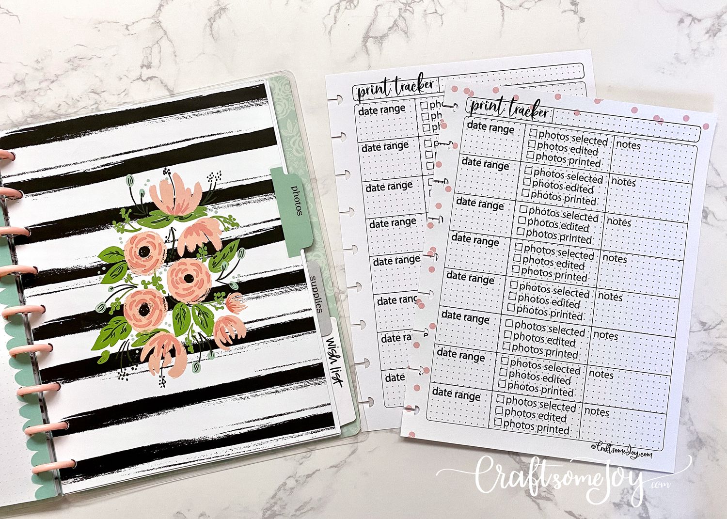 Disc Bound ORGANIZERS for your Craft Room! — Craft Some Joy by Lauren ...