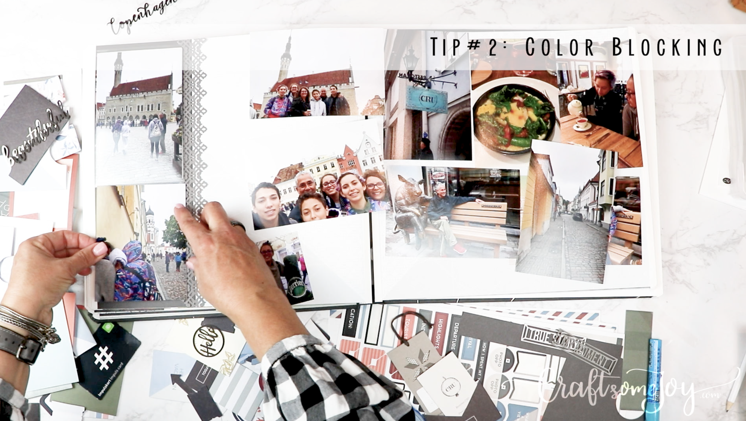 How to Scrapbook Simply and Beautifully - Part 3 / Technique — Craft ...