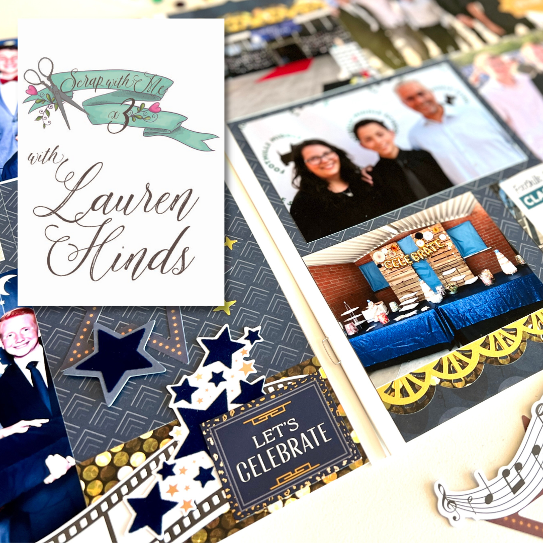 National Scrapbook Day 2023 Layout and Cutting Guide by Lauren Hinds ...