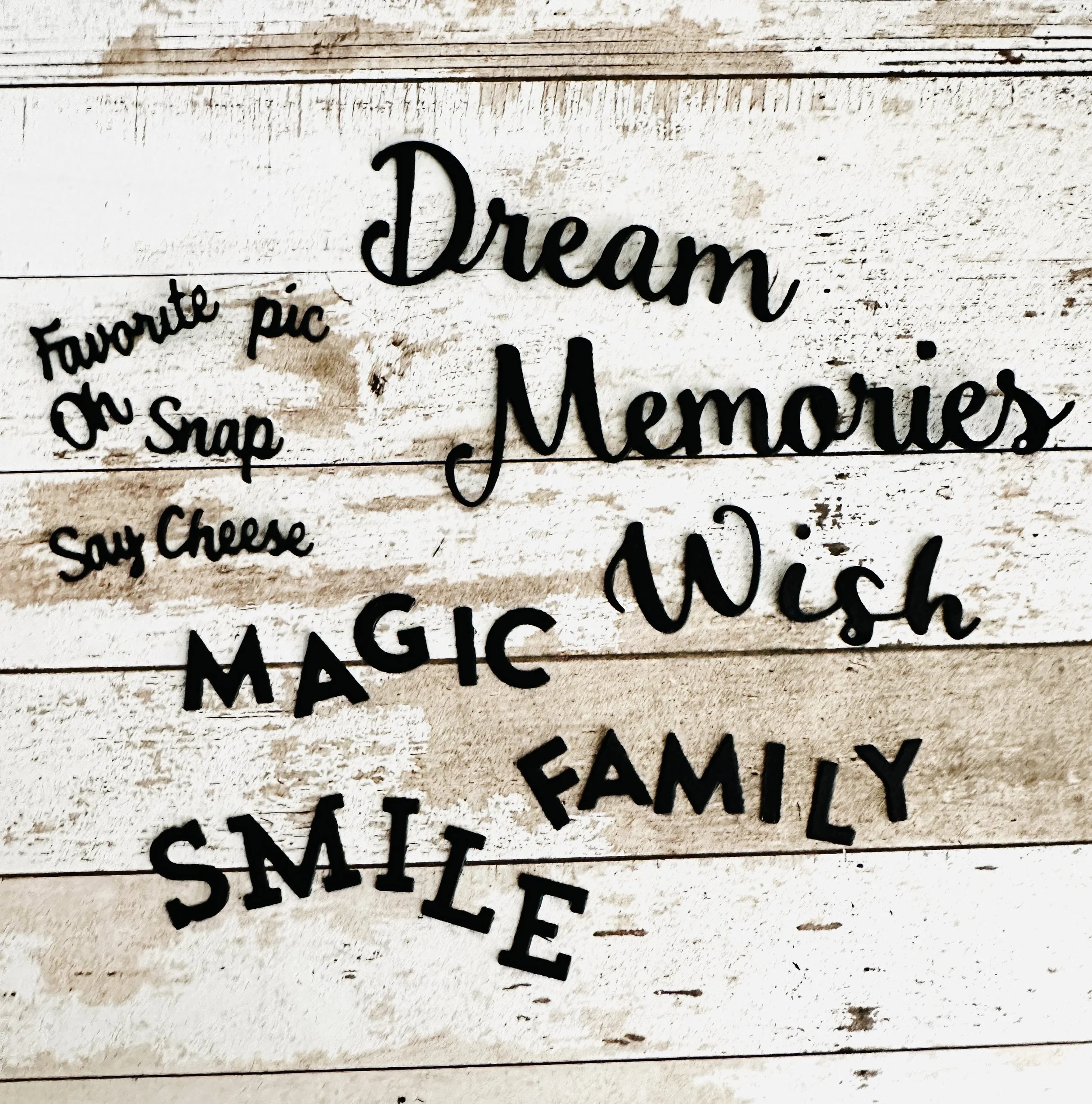 "I Hope" Word Art Stickers + Album Cutting Guide — Craft Some Joy