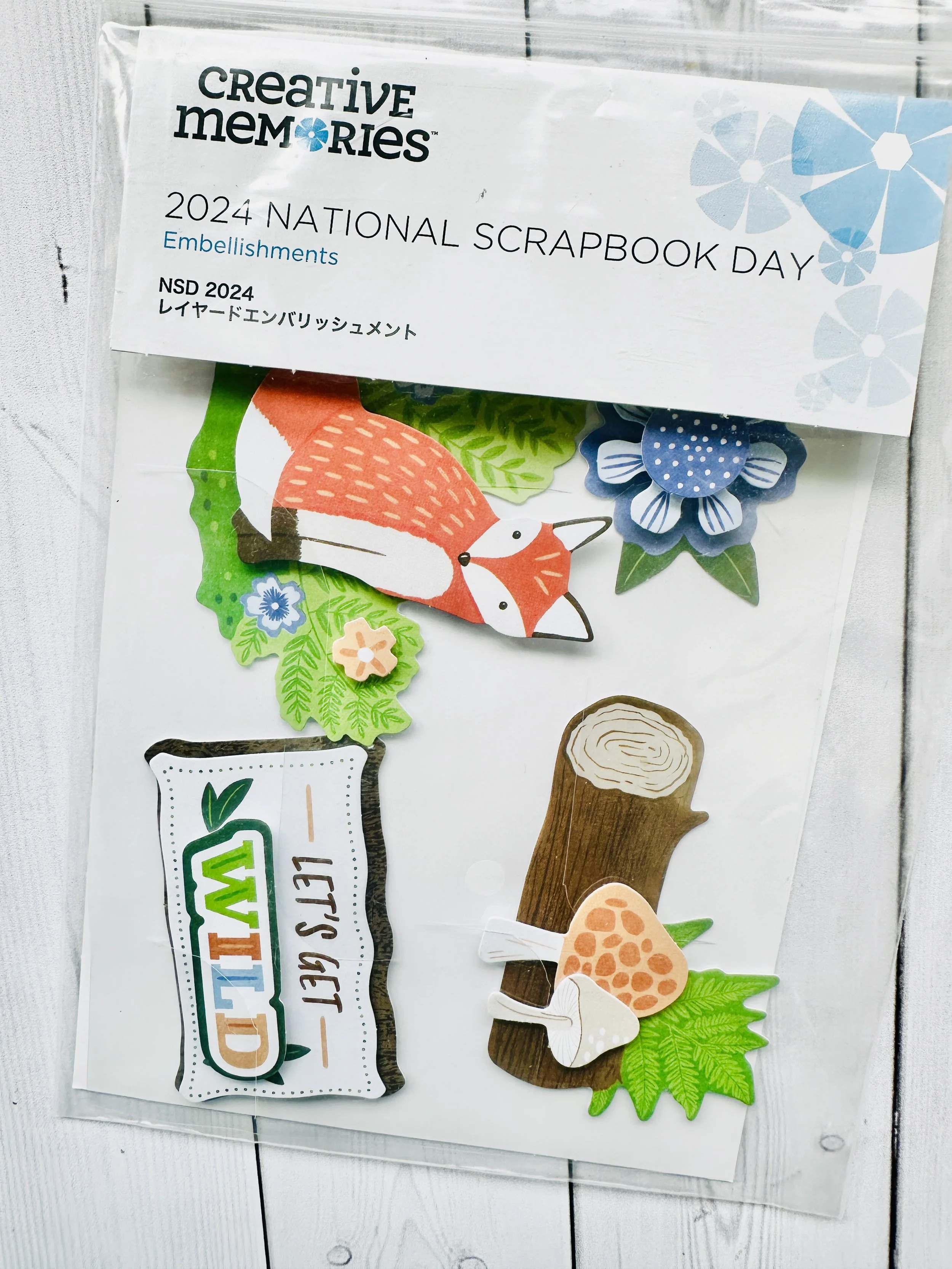 creative memories national scrapbook day 2024 layered embellishments ...