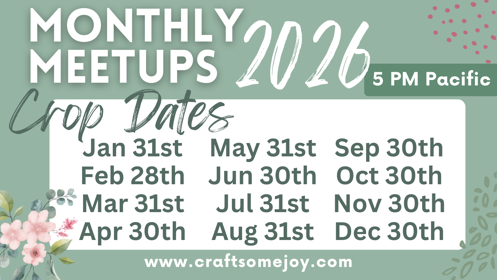 Join my Monthly Meetup — Craft Some Joy by Lauren Hinds — Scrapbooking ...