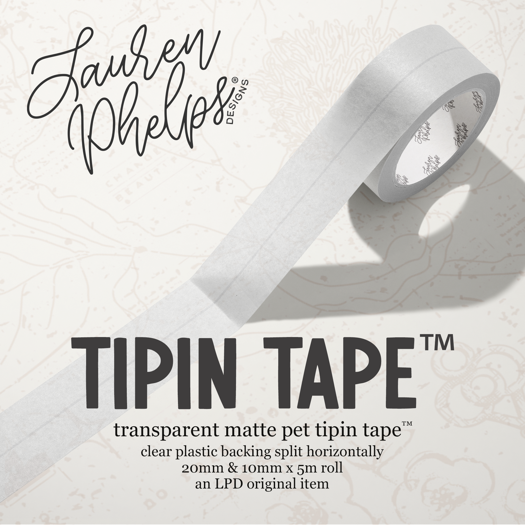 Tip-In Tape by Lauren Phelps -PREORDER — Craft Some Joy by Lauren Hinds ...