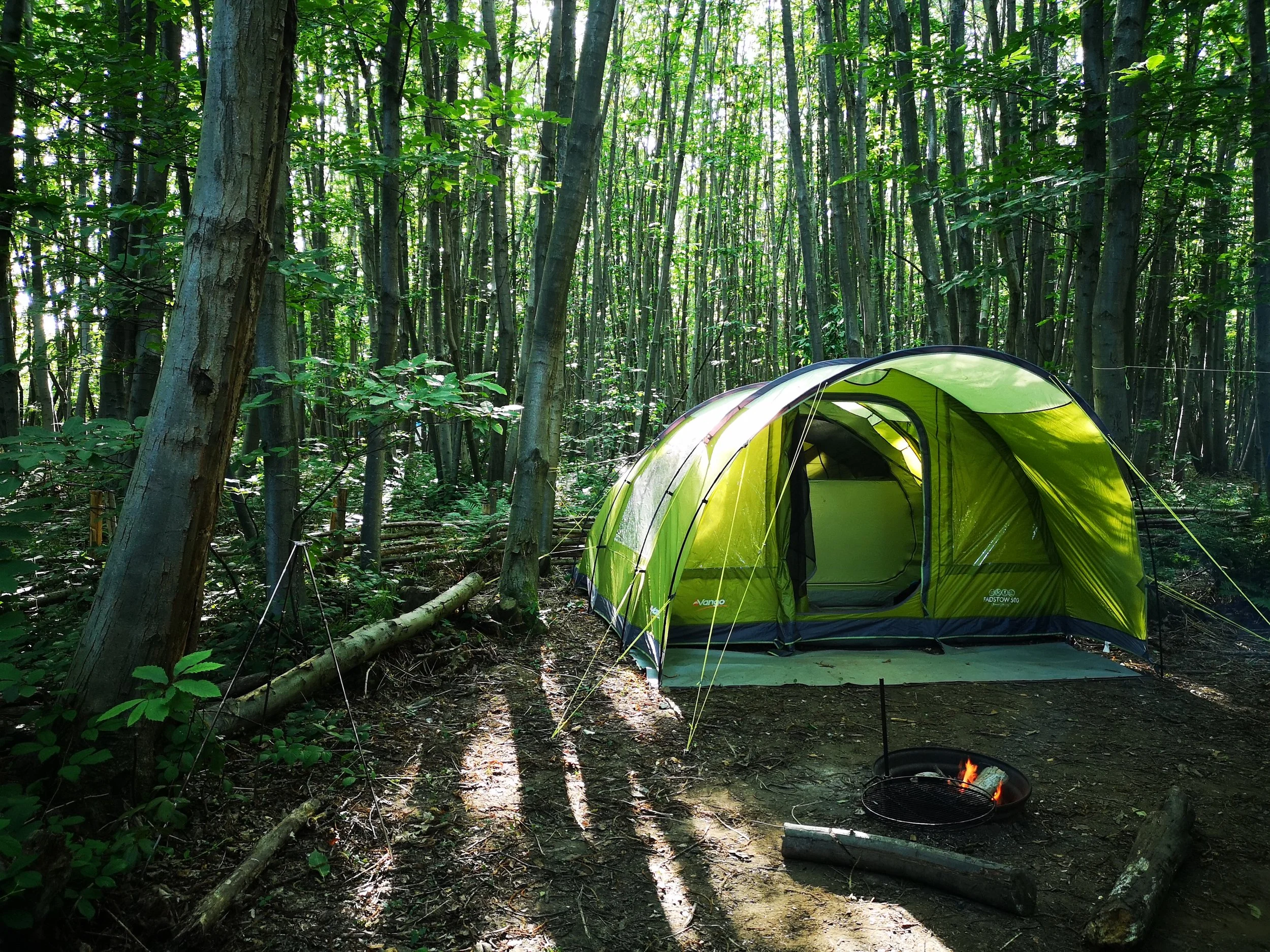 Camping — Badgells Wood