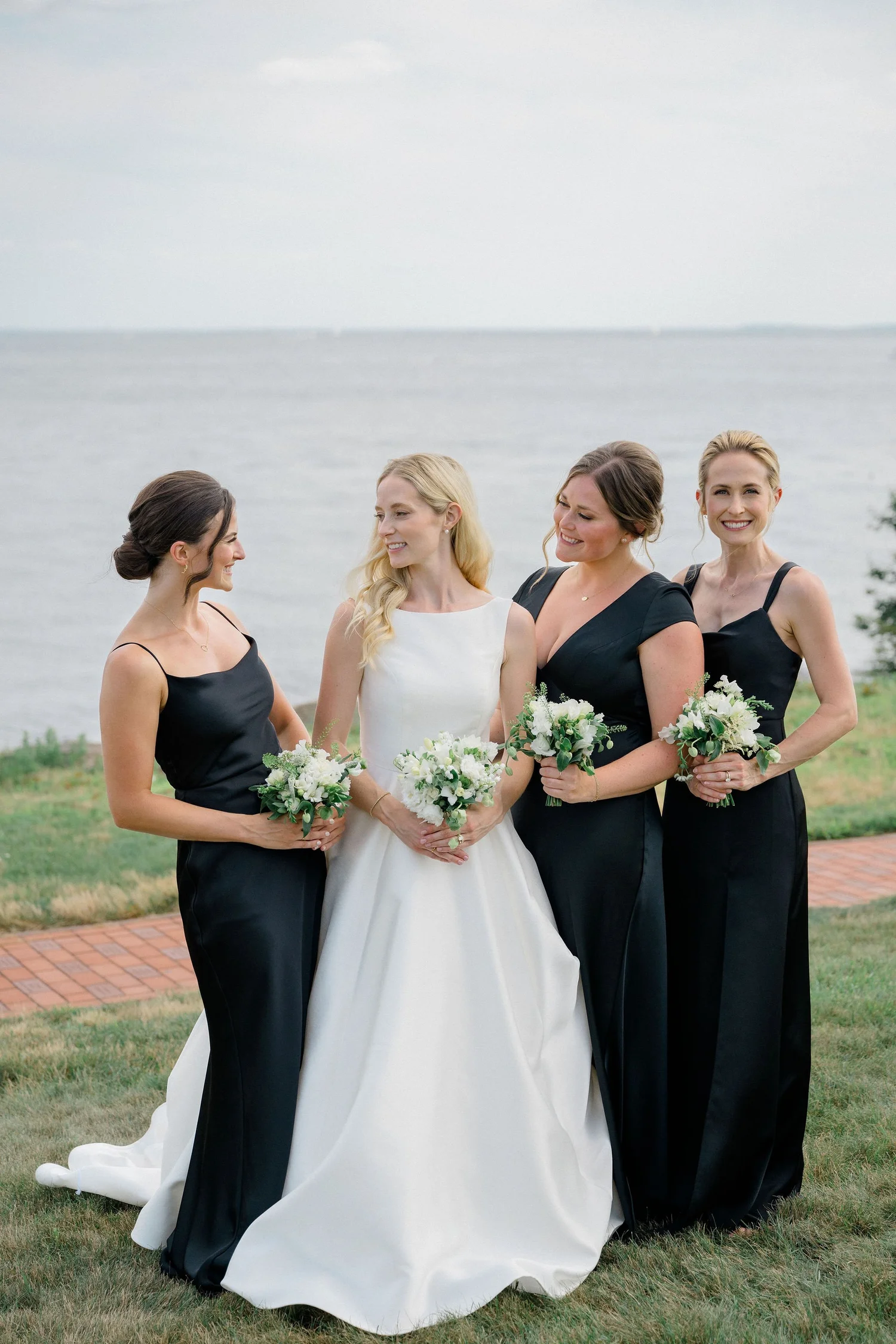 A Timeless White Wedding at Branford House Mansion in Groton ...