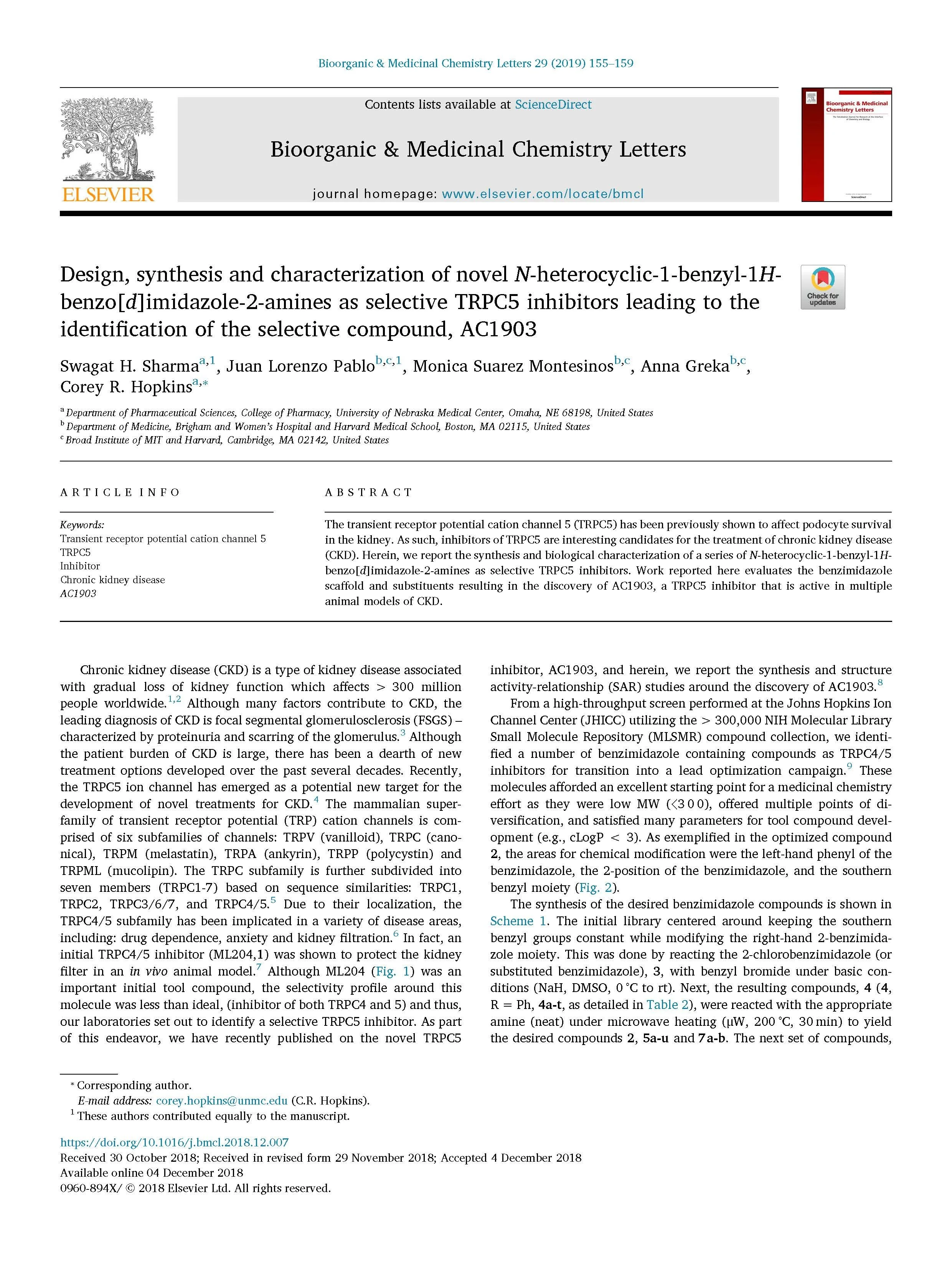 Publications — Greka Lab