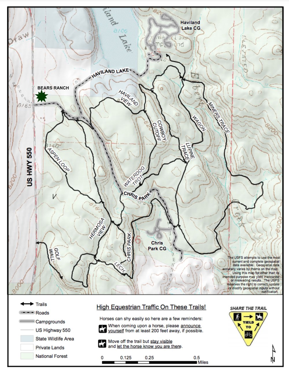 Haviland Lake & Chris Park — Bears Ranch - Durango, Colorado