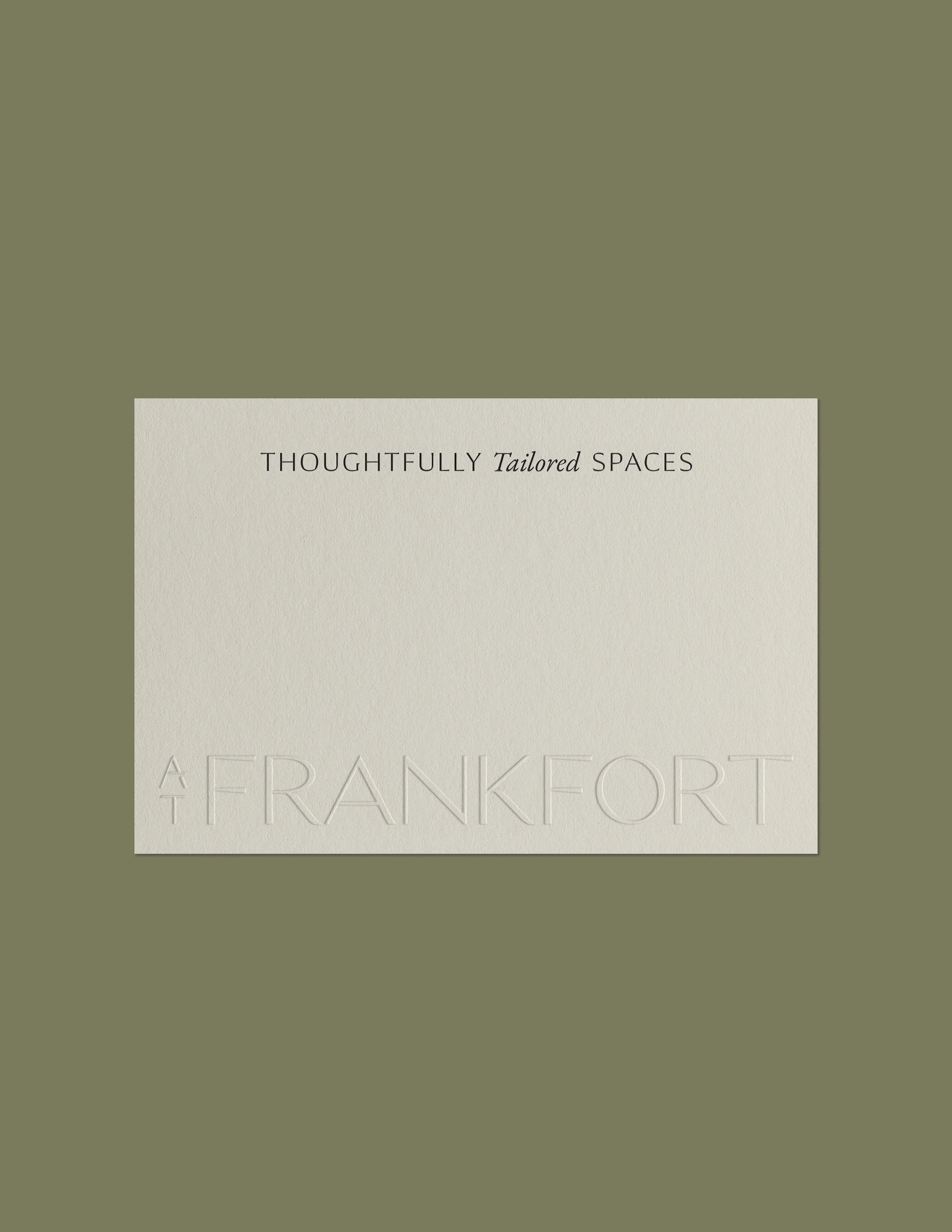 AT Frankfort Interiors & Design — Corling Studio