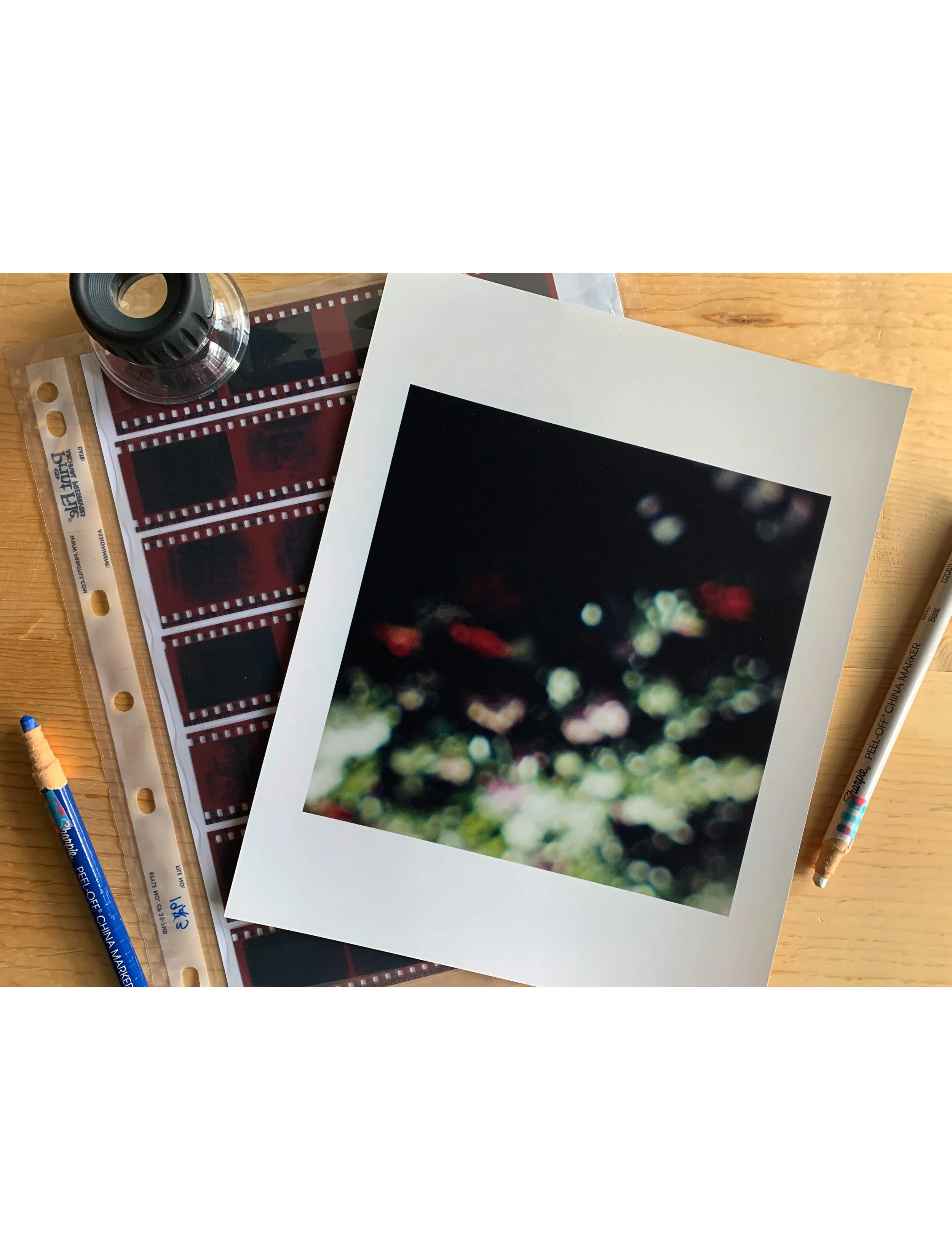 Inside the box - chromogenic darkroom print. Original. Limited edition ...