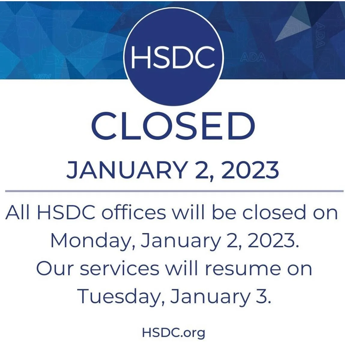 HSDC Continuing Education Program