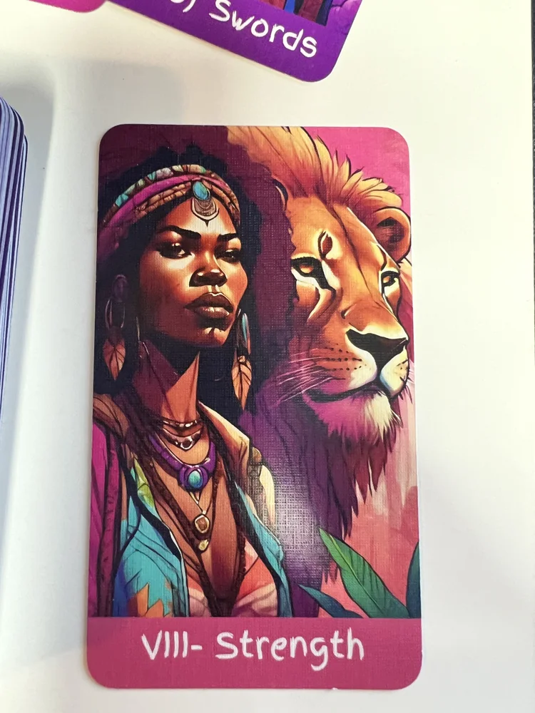 Divine Melanin Tarot Deck (Black Tarot) — Enlightened Ones Tarot & Crystals