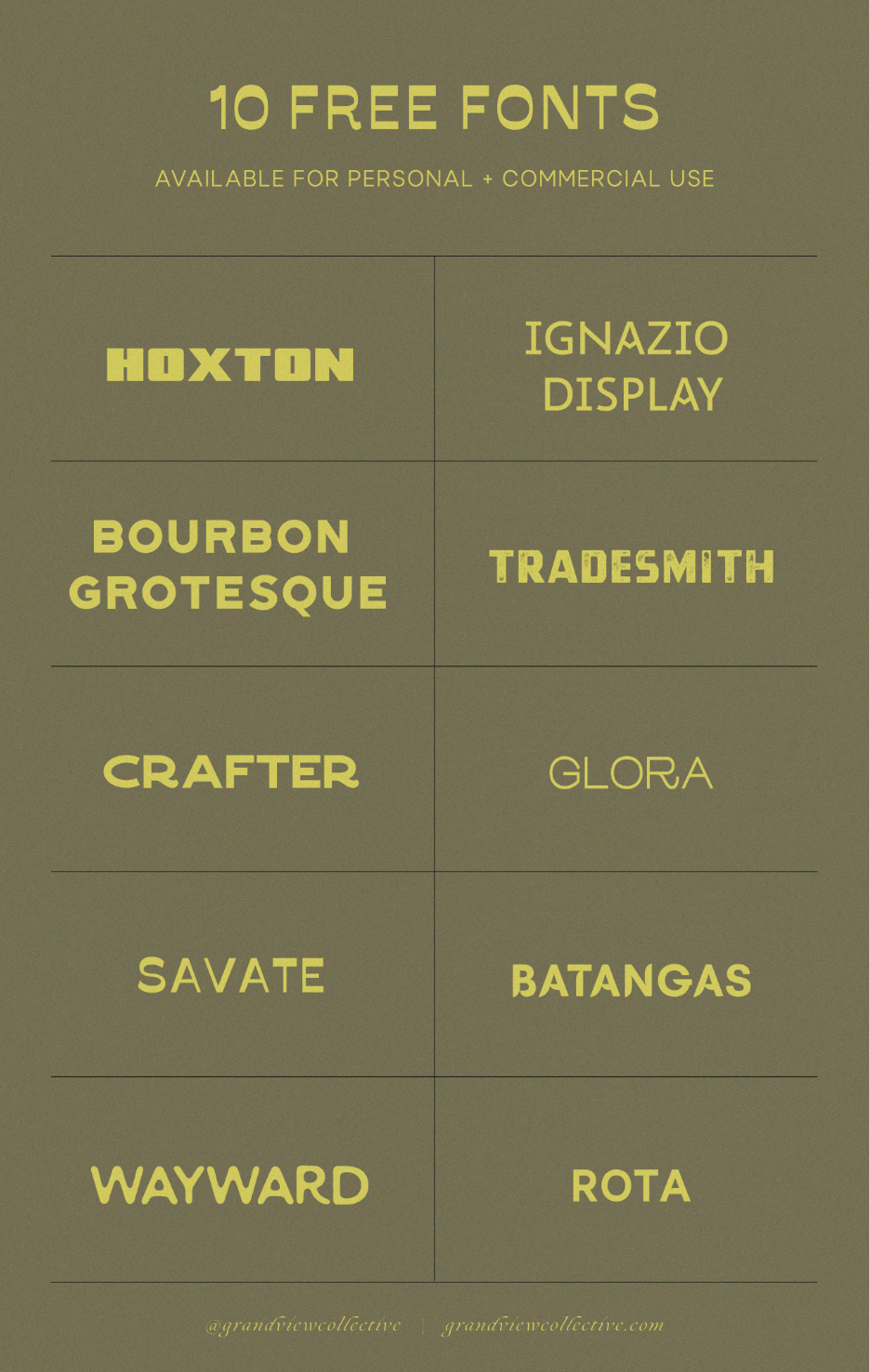10 Free Funky Fonts - Sans Serif Edition — Grandview Collective