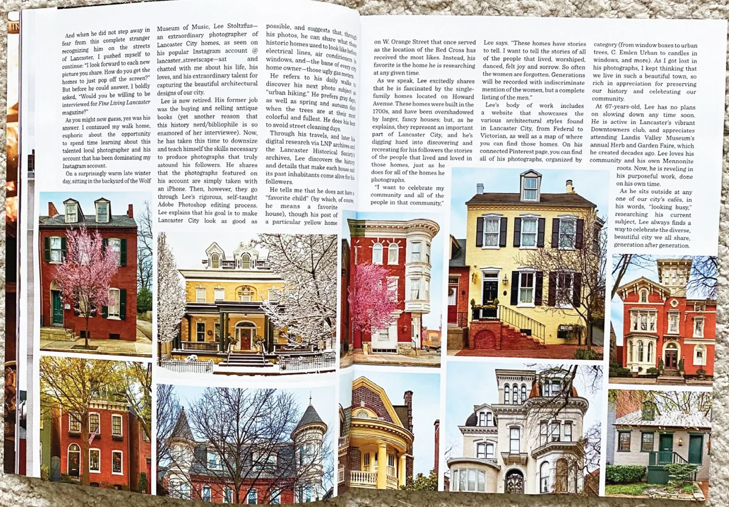 Lancaster Streetscape: Historic Architecture of Lancaster, Pennsylvania