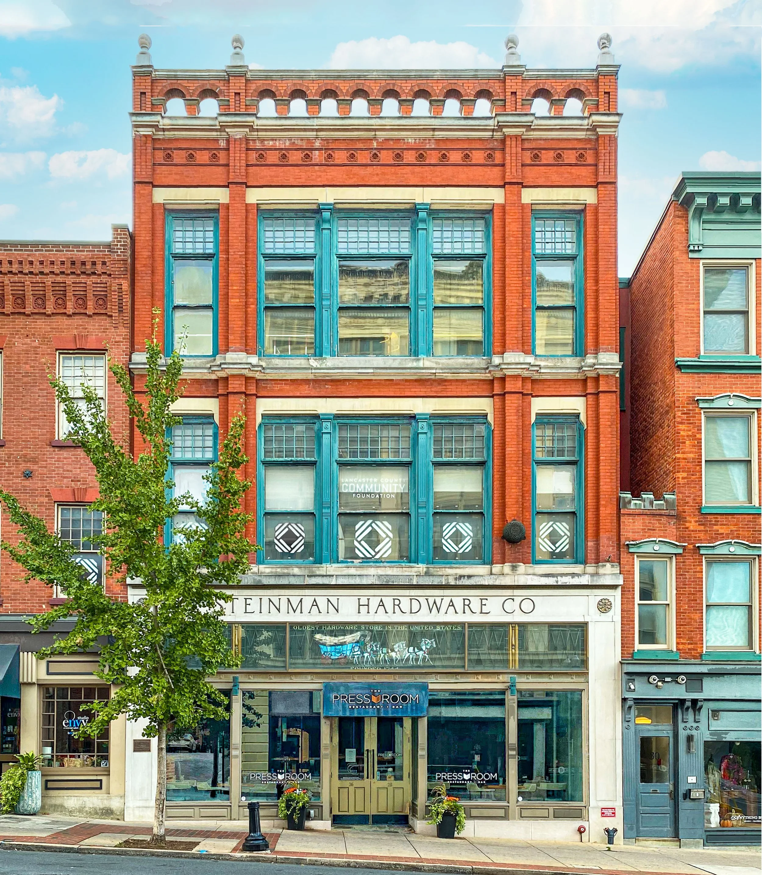 Lancaster Streetscape: Historic Architecture of Lancaster, Pennsylvania