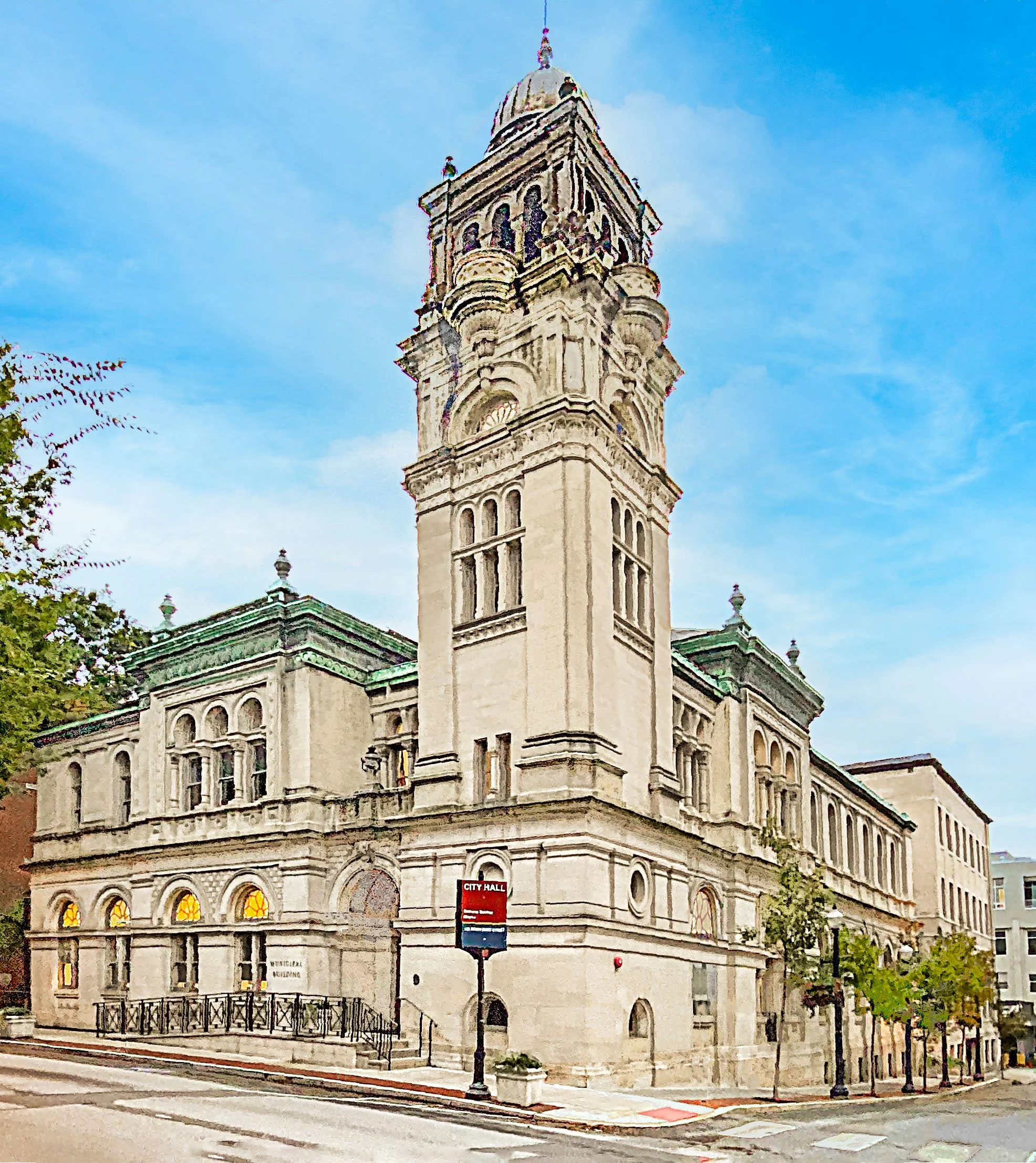 Lancaster Streetscape: Historic Architecture of Lancaster, Pennsylvania