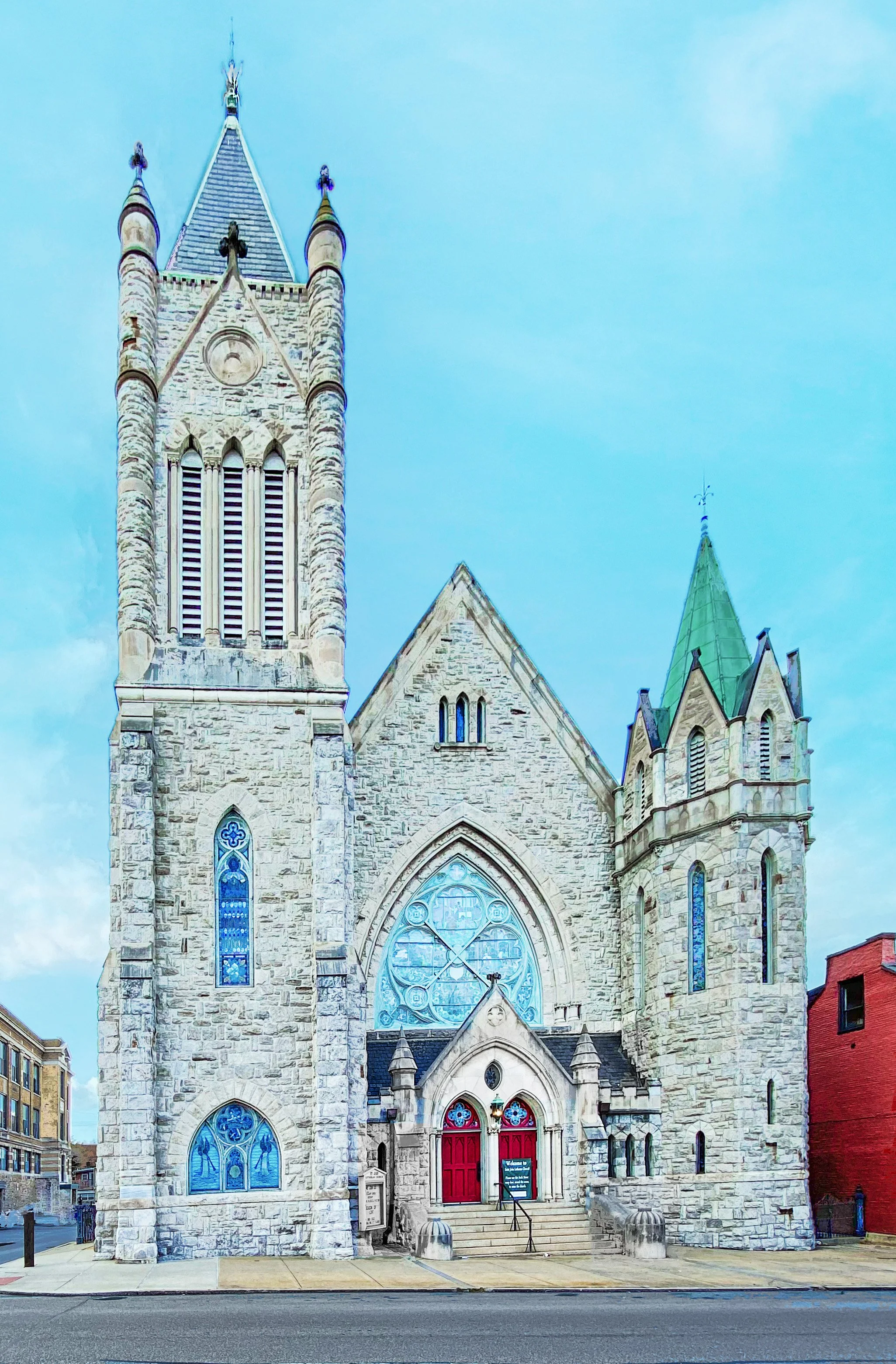 Lancaster Streetscape: Historic Architecture of Lancaster, Pennsylvania