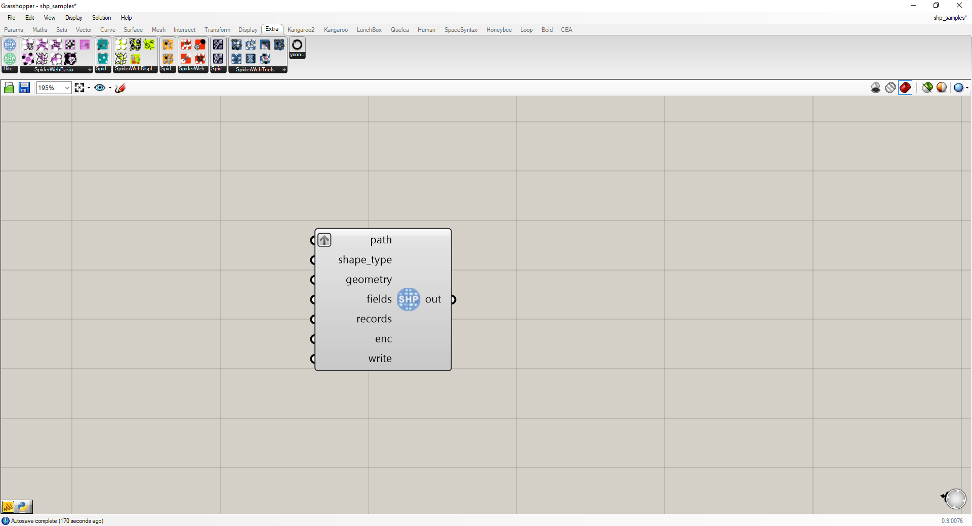 Grasshopper-CEA Part 3: Exporting GH geometries to shapefile — City ...
