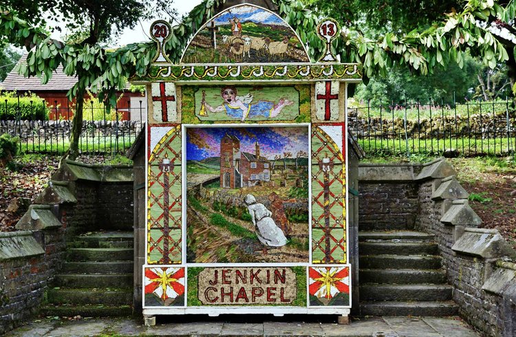 Well Dressing in Derbyshire — Visit Edale