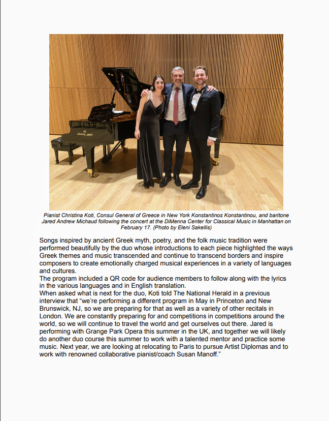 Events/Gallery — Federation of the Art Song