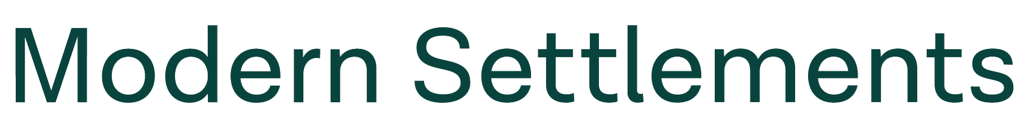 Modern Settlements
