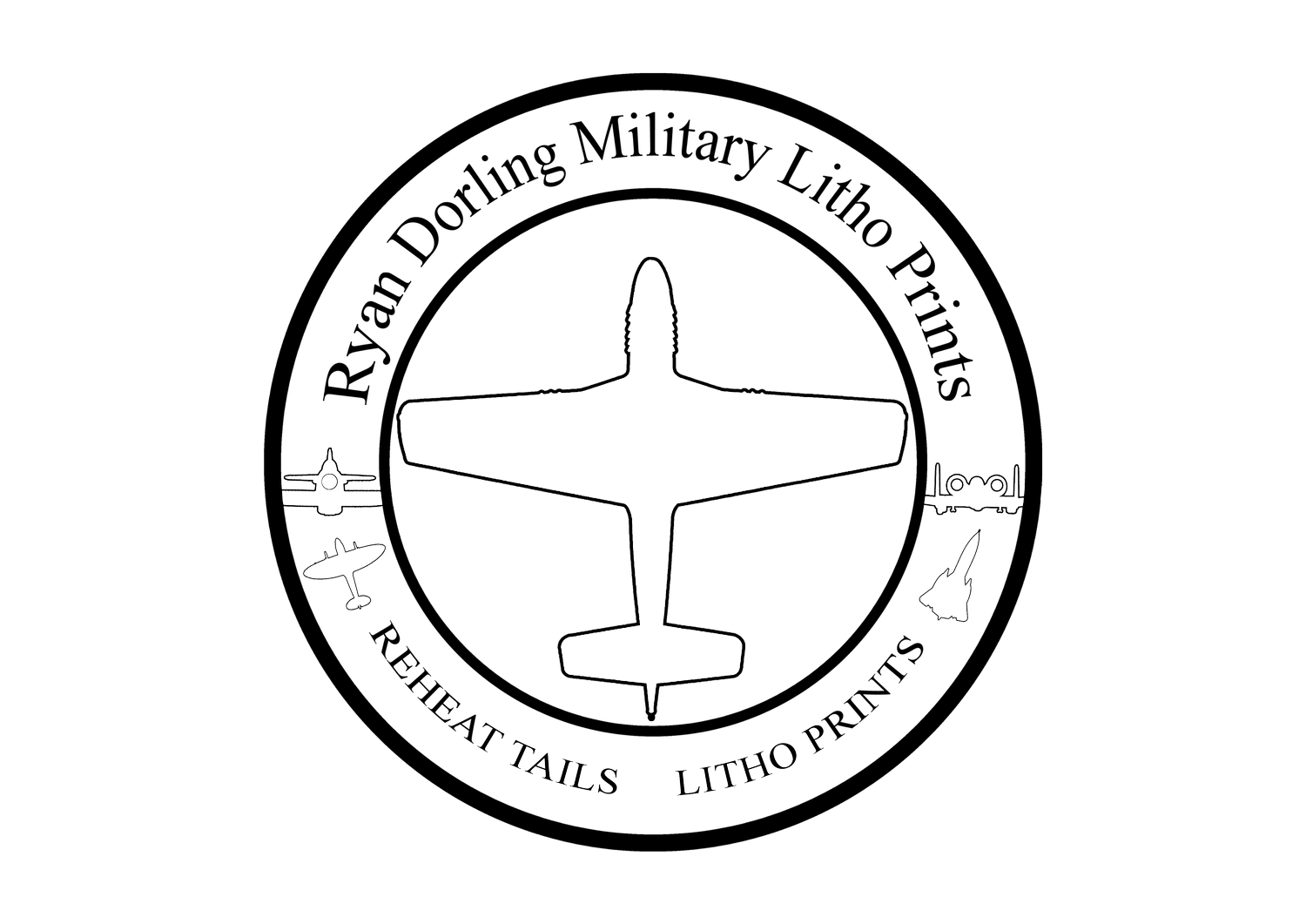 Ryan Dorling Military Litho Prints