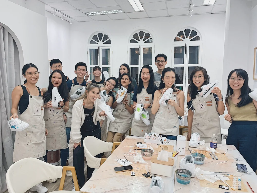 Corporate Art Jamming & Team Building Workshops | Event Ideas Singapore ...