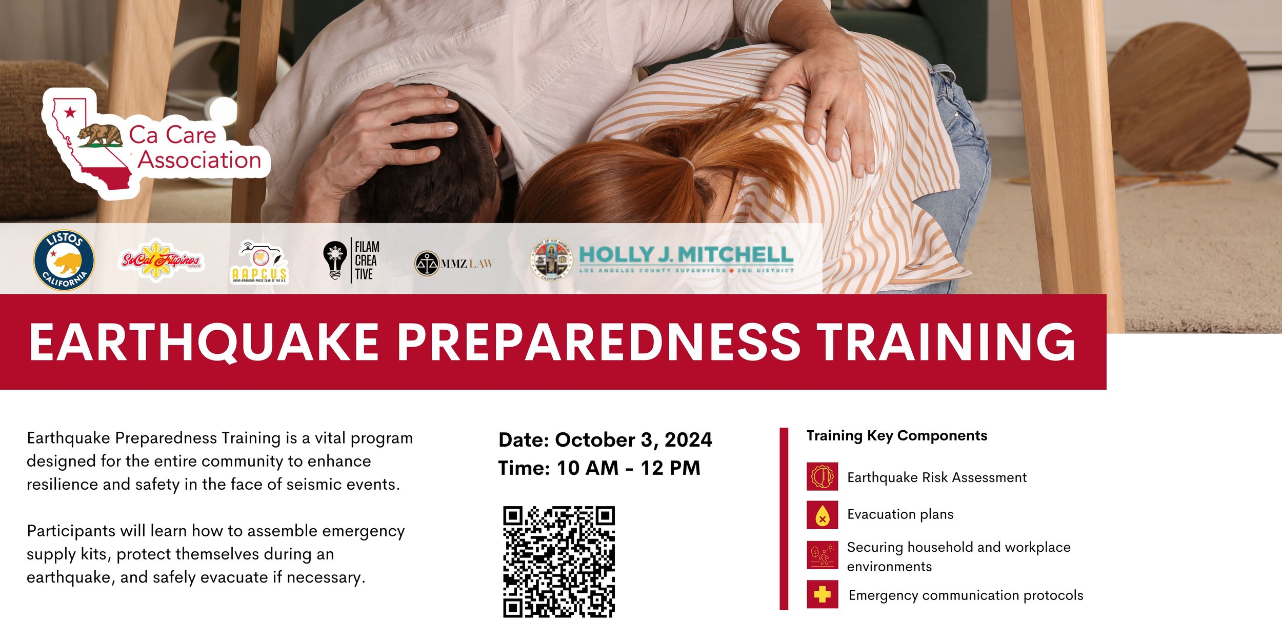 Earthquake Preparedness Training — Ca Care Association
