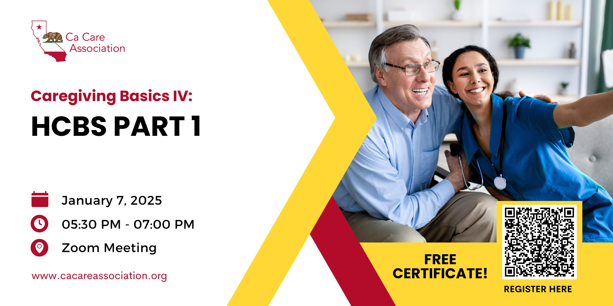 Caregiving Basics IV: HCBS PART 1 — Ca Care Association