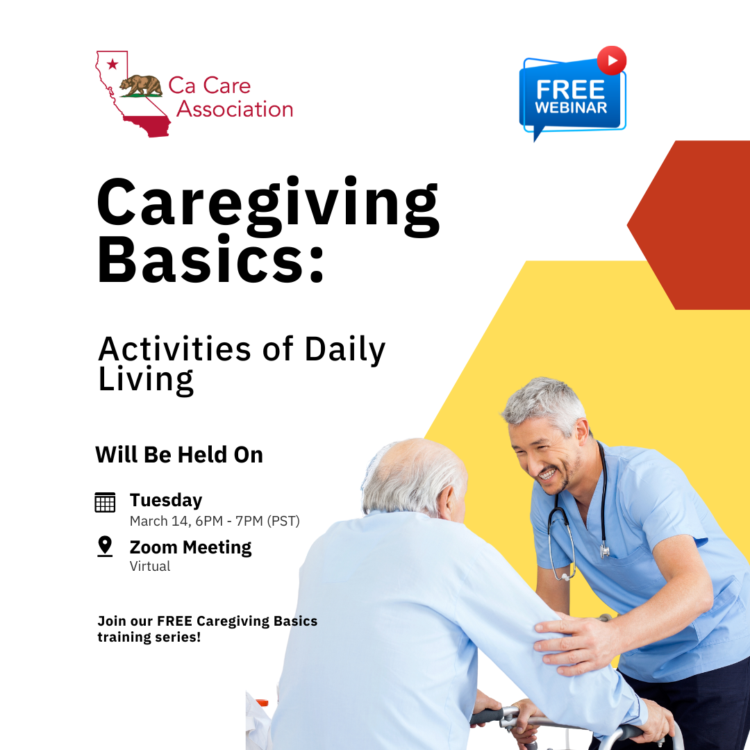 Activities of Daily Living — Ca Care Association