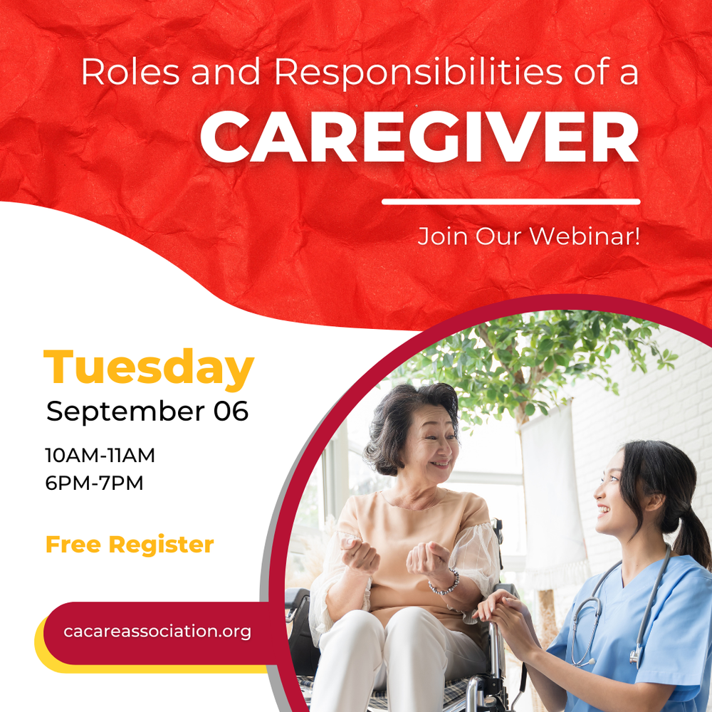Caregiving Basics: Roles and Responsibilities as a Caregiver — Ca Care ...