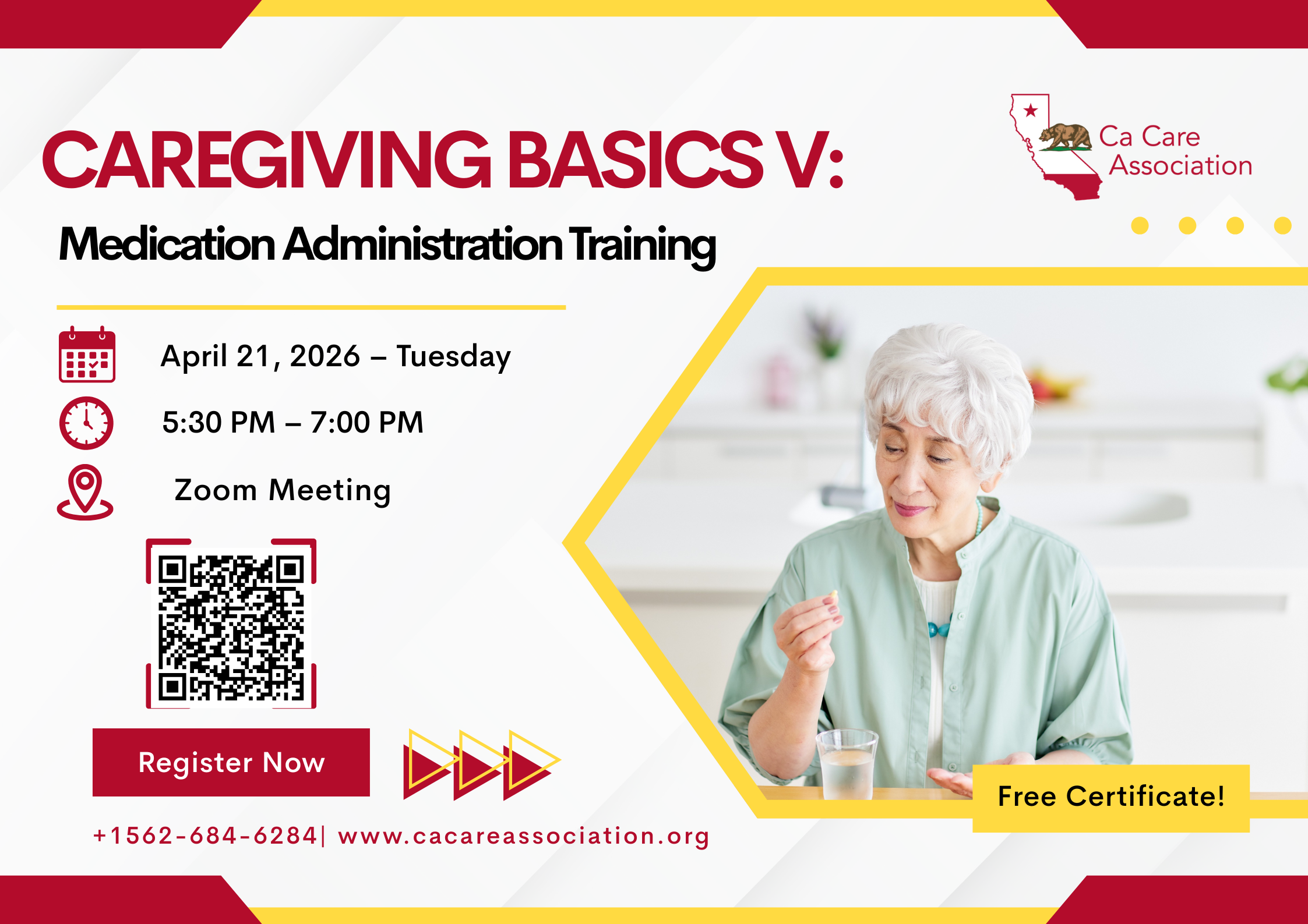Caregiving Basics V: Medication Administration Training — Ca Care ...