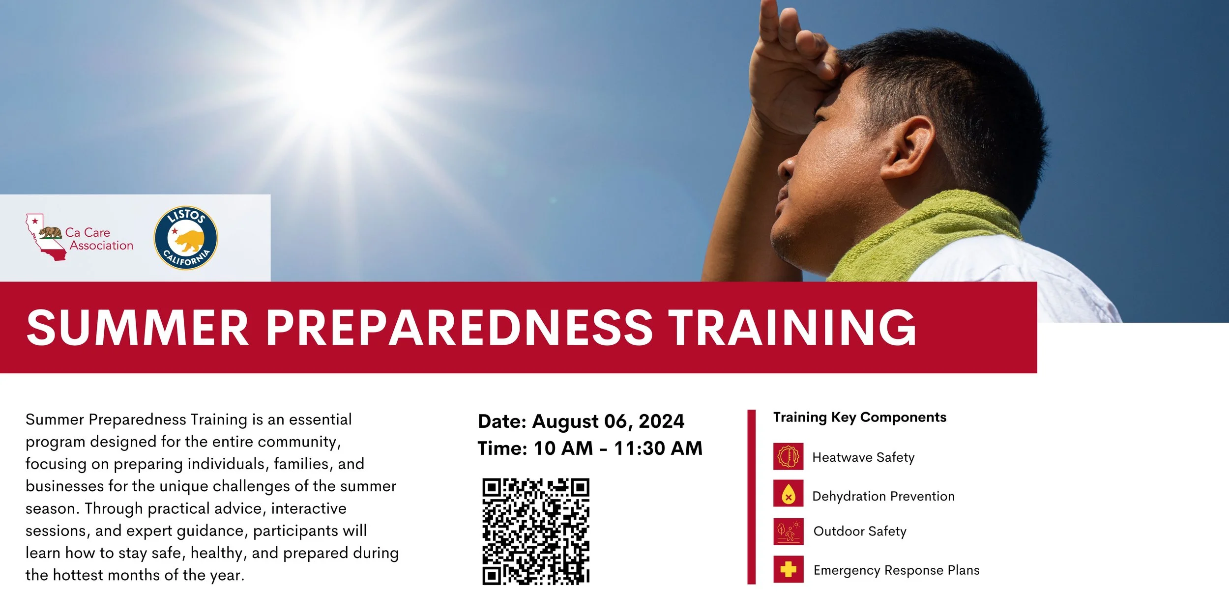 Summer Preparedness Training — Ca Care Association