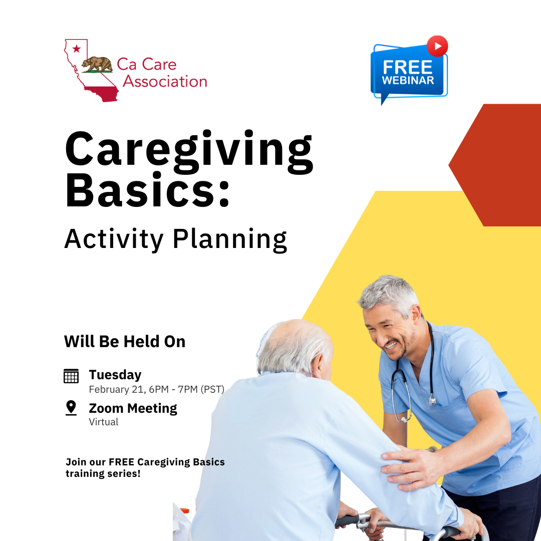 Activity Planning — Ca Care Association