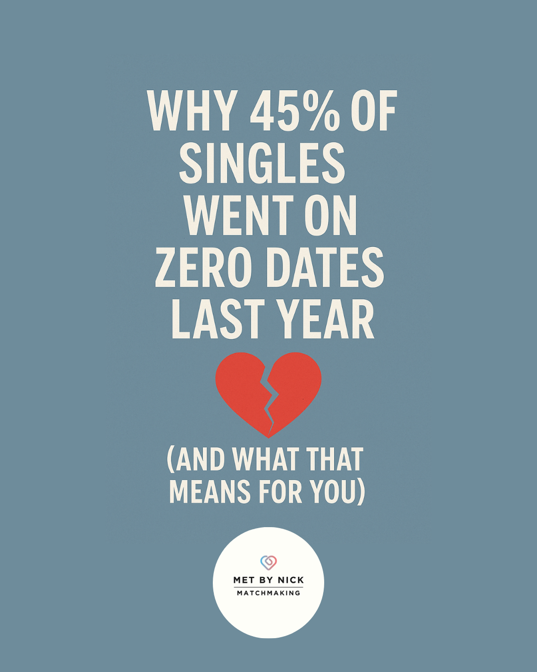 Why 45% of Singles Went on Zero Dates Last Year (And What That Means ...