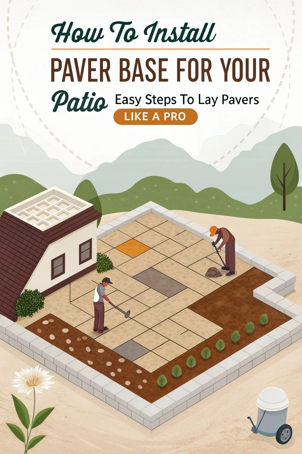 How To Install Paver Base For Your Patio: Easy Steps To Lay Pavers Like ...