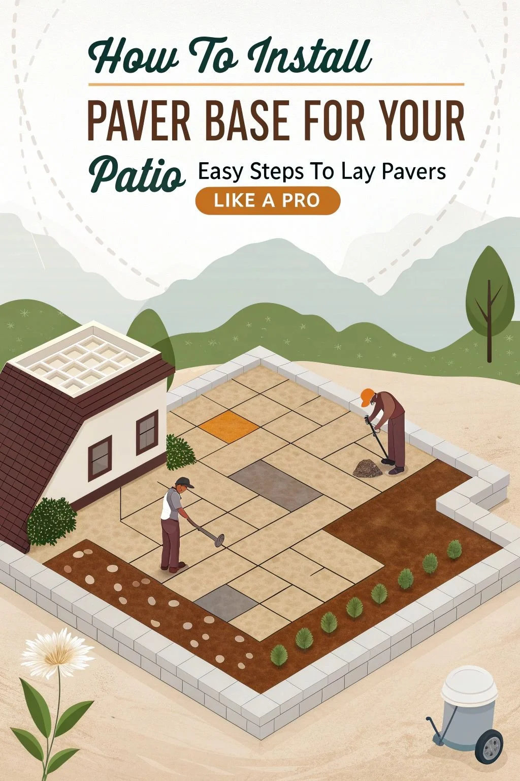 How To Install Paver Base For Your Patio: Easy Steps To Lay Pavers Like ...