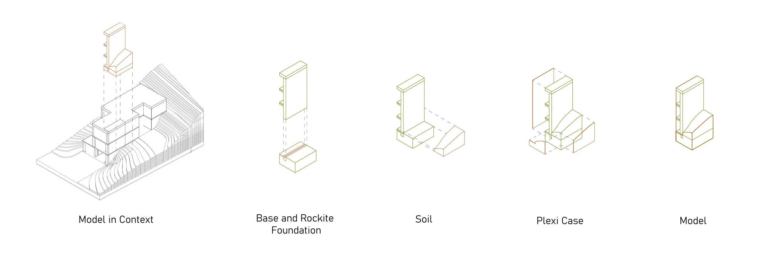 Rammed Earth Study, The Rauch House — David Maria d'Olimpio