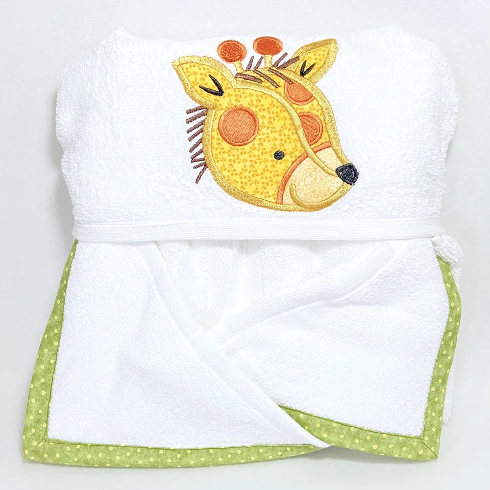 Giraffe Bath Towels