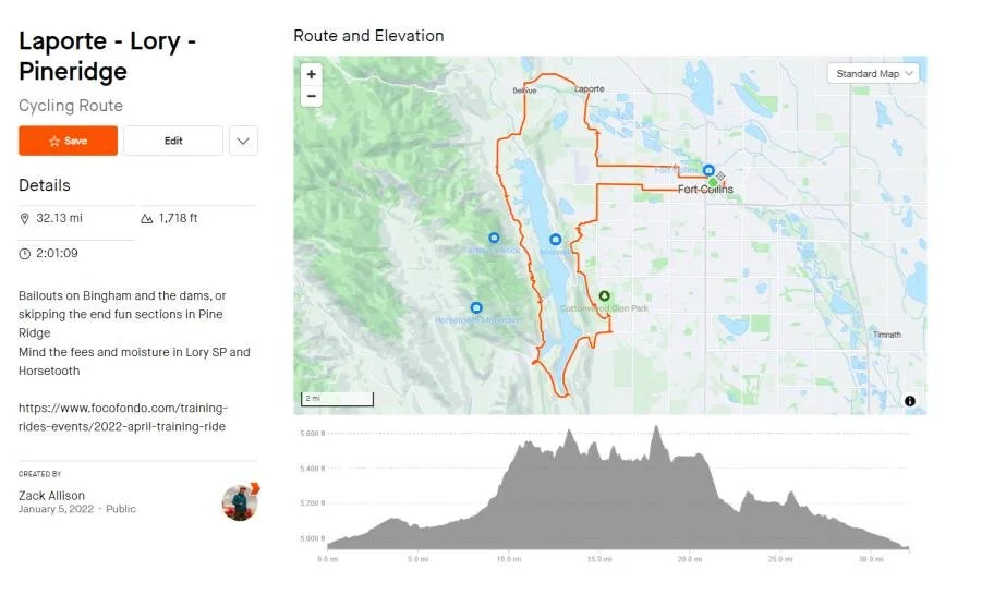 Laporte - Lory - Pineridge — Bike Sports