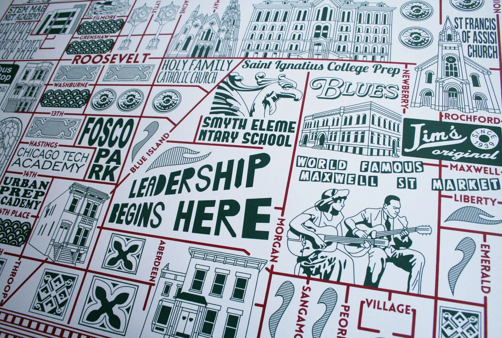 Little Italy and University Village: Chicago Art Prints for Sale — Joe ...