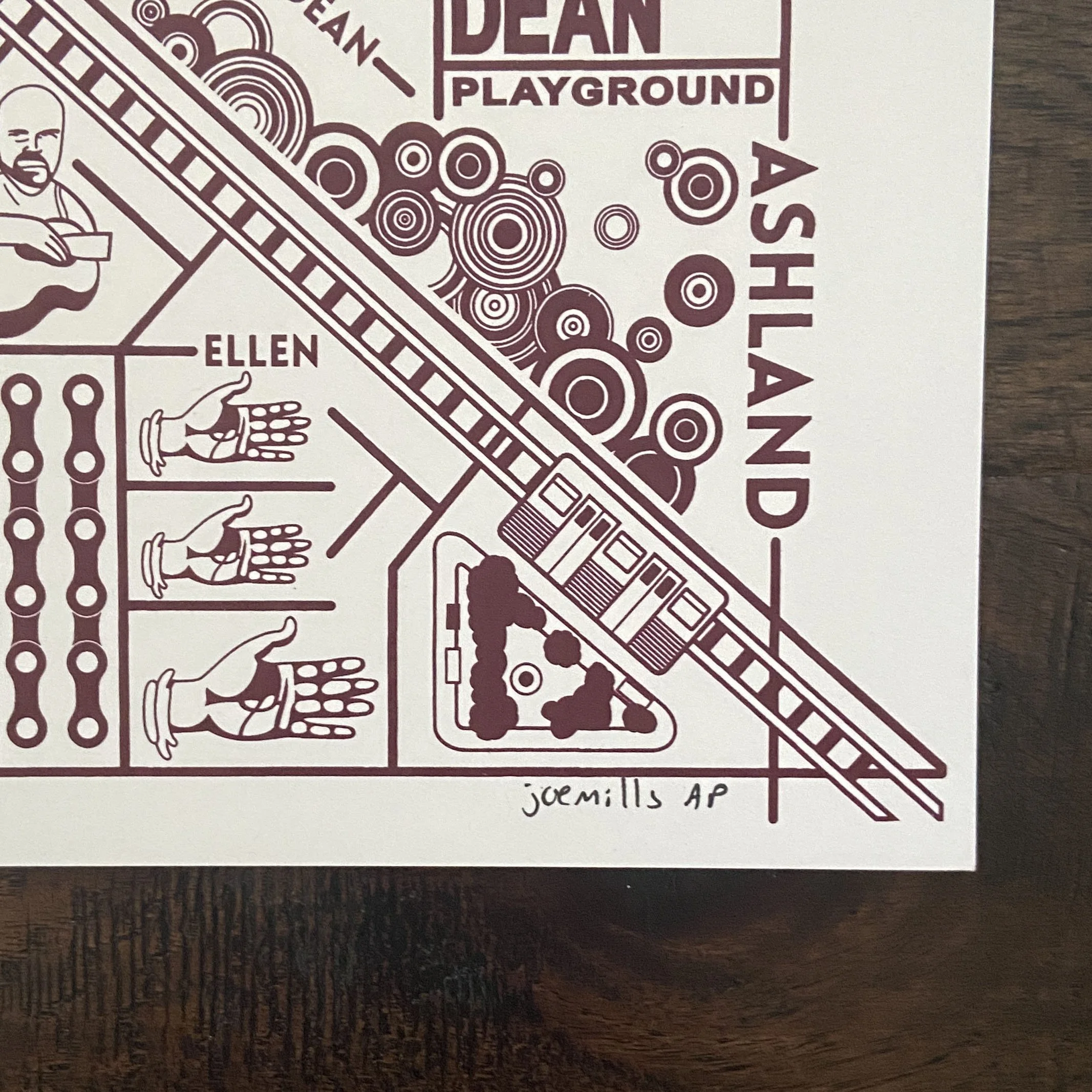 Hand Lettered Bucktown and Wicker Park Map: Chicago Art Prints for Sale ...