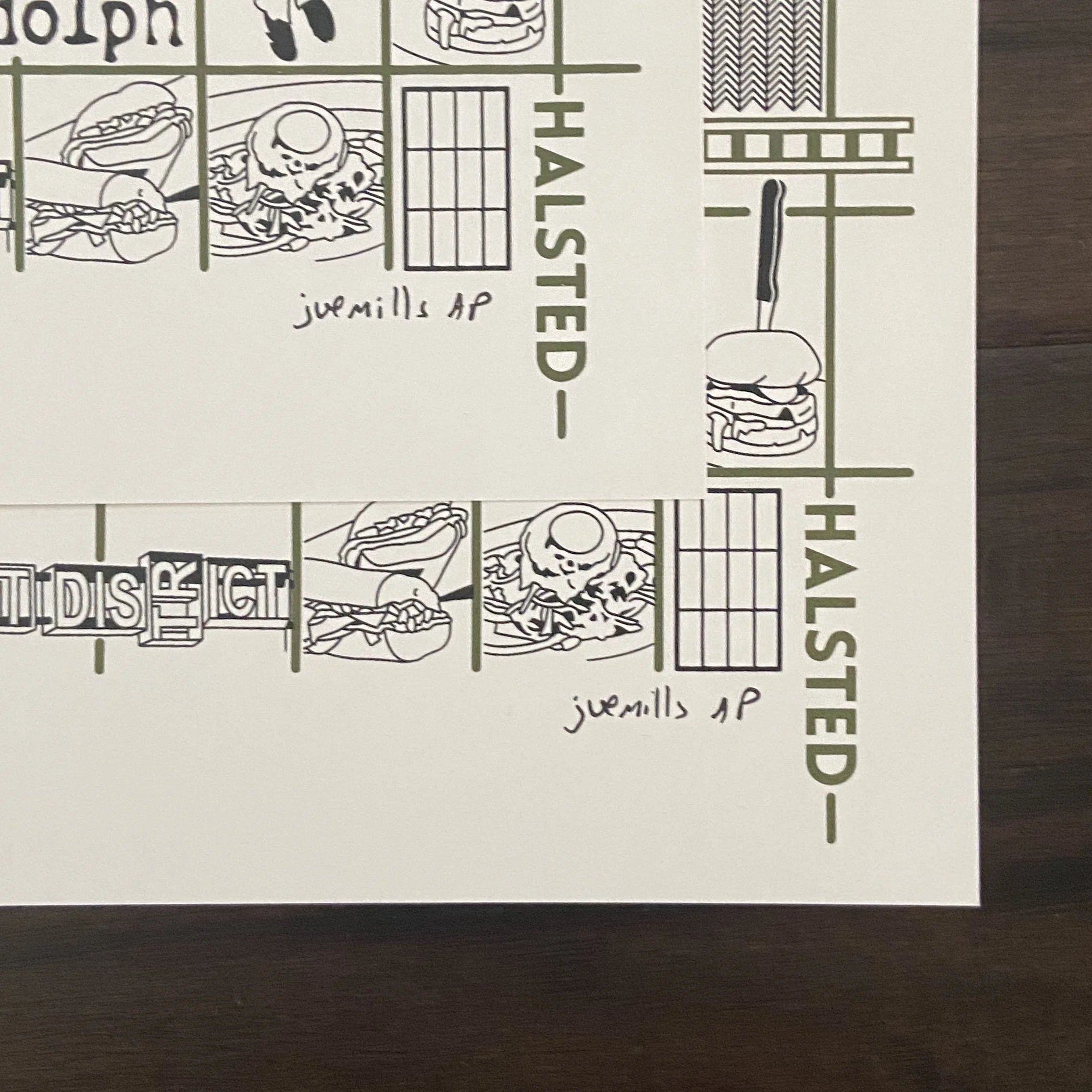 West Loop Map: Chicago Art Prints for Sale — Joe Mills Illustration