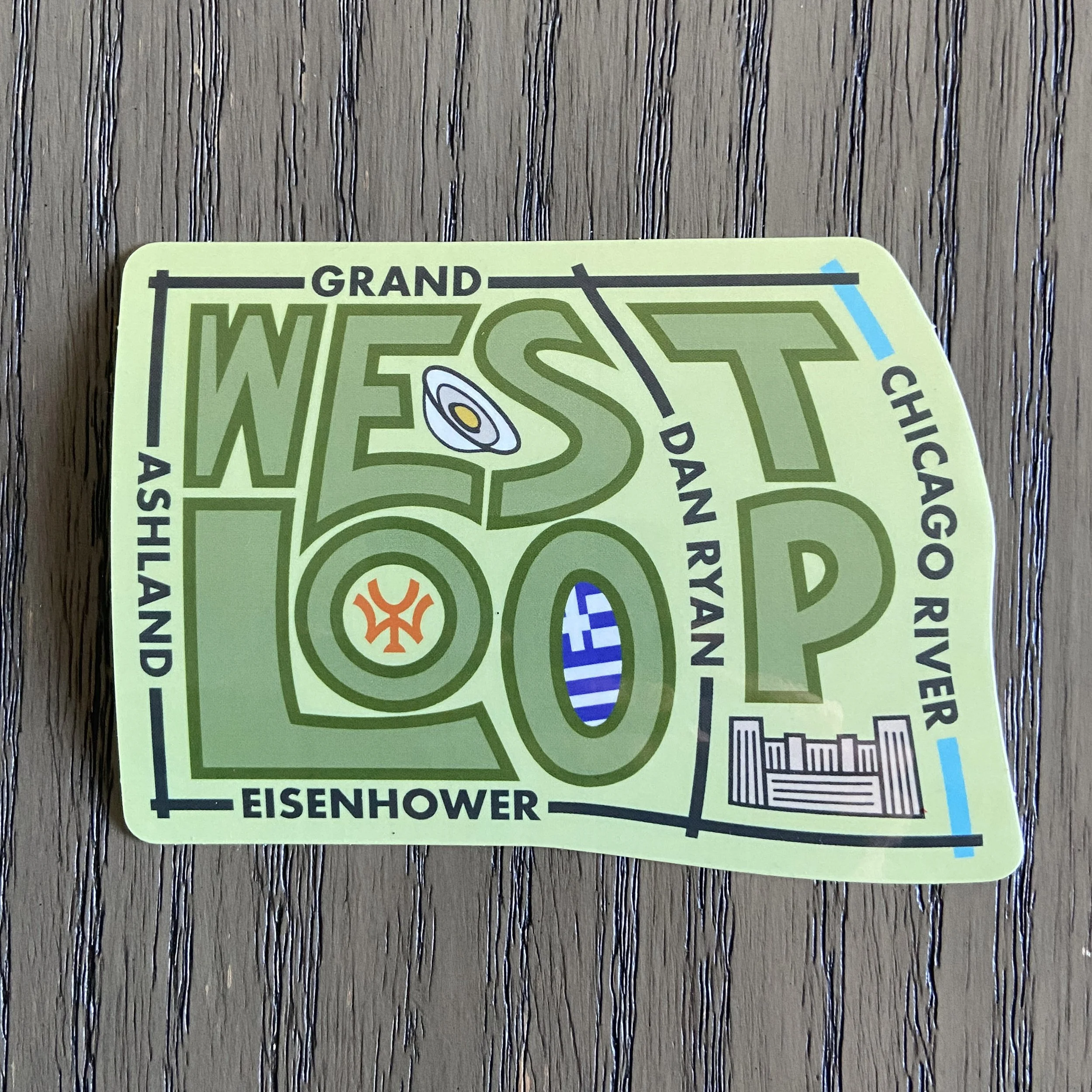 West Loop Map: Chicago Art Prints for Sale — Joe Mills Illustration