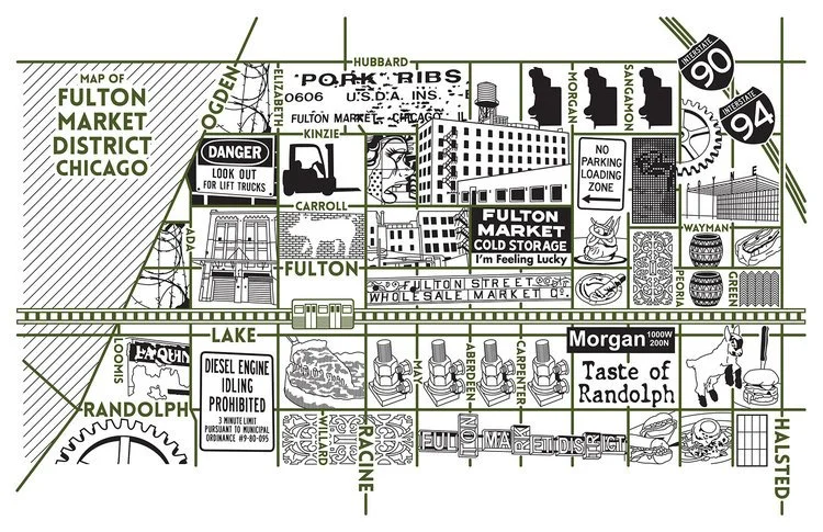 Chicago Neighborhood Maps — Joe Mills Illustration