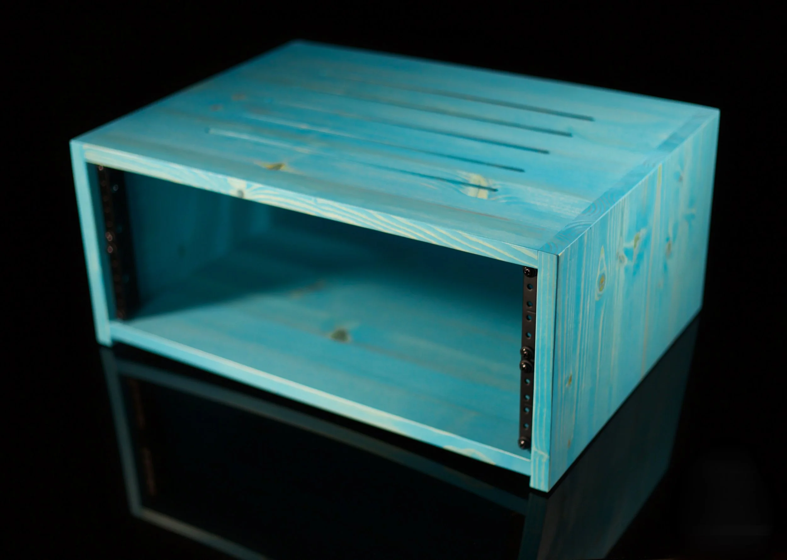 Western Oak | Classic Collection | Studio Rack — Gear Hive Studio Racks