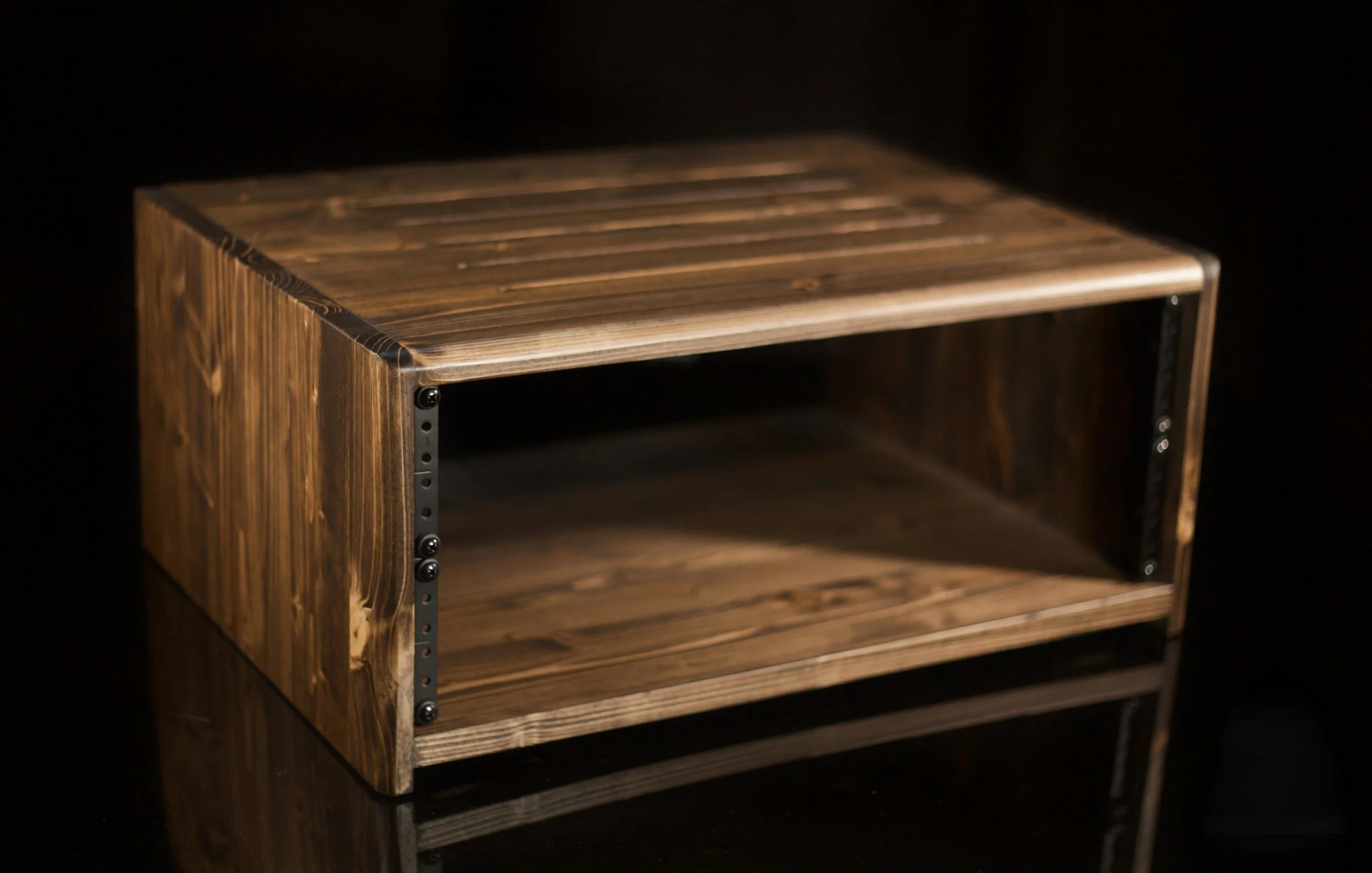 Classic Black | Classic Collection | Studio Rack — Gear Hive Studio Racks